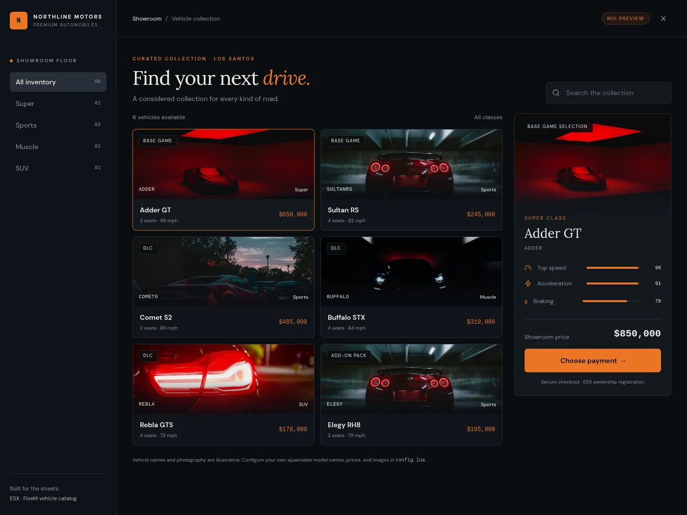 FiveM Dealership Pro