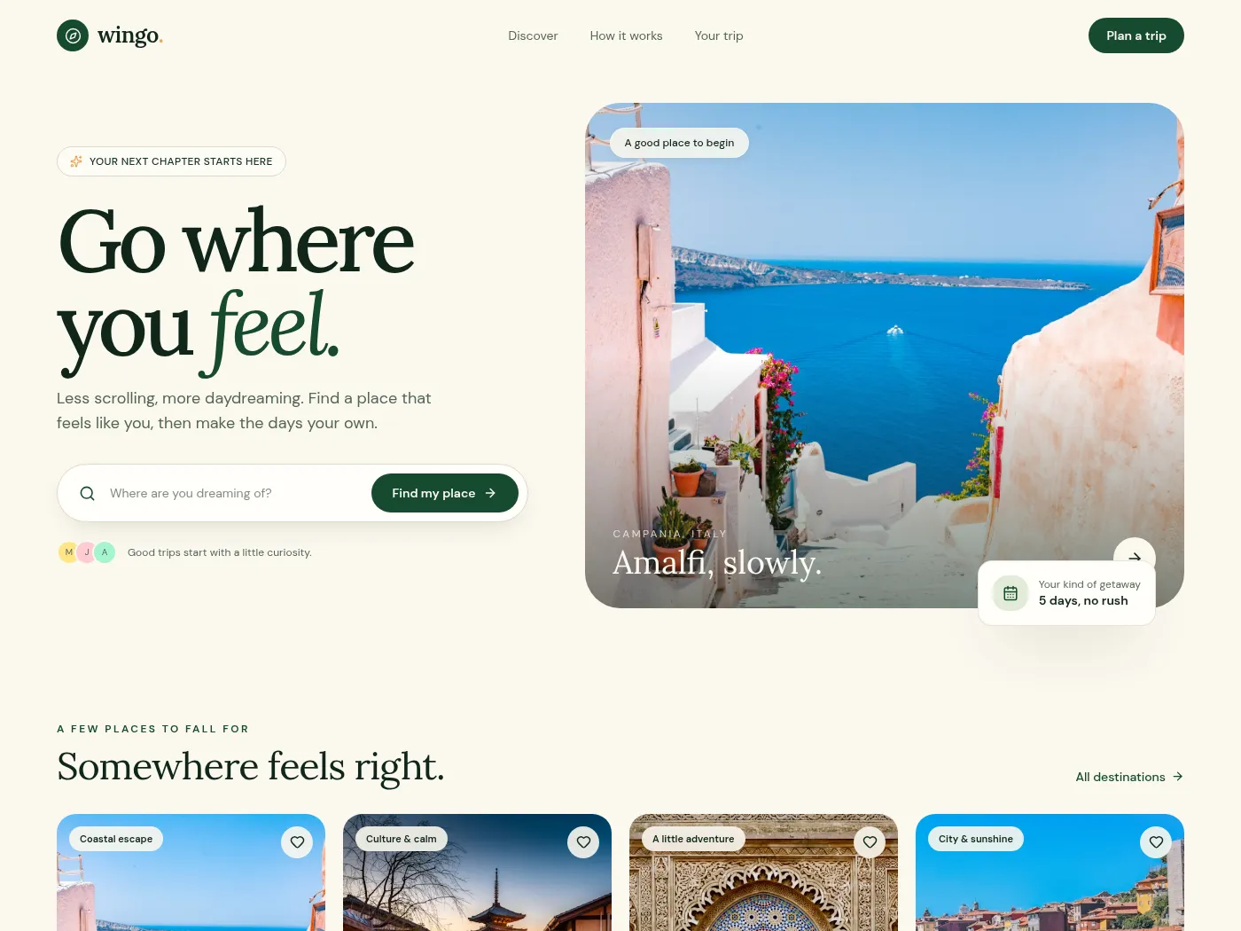 Wingo Travel Planner