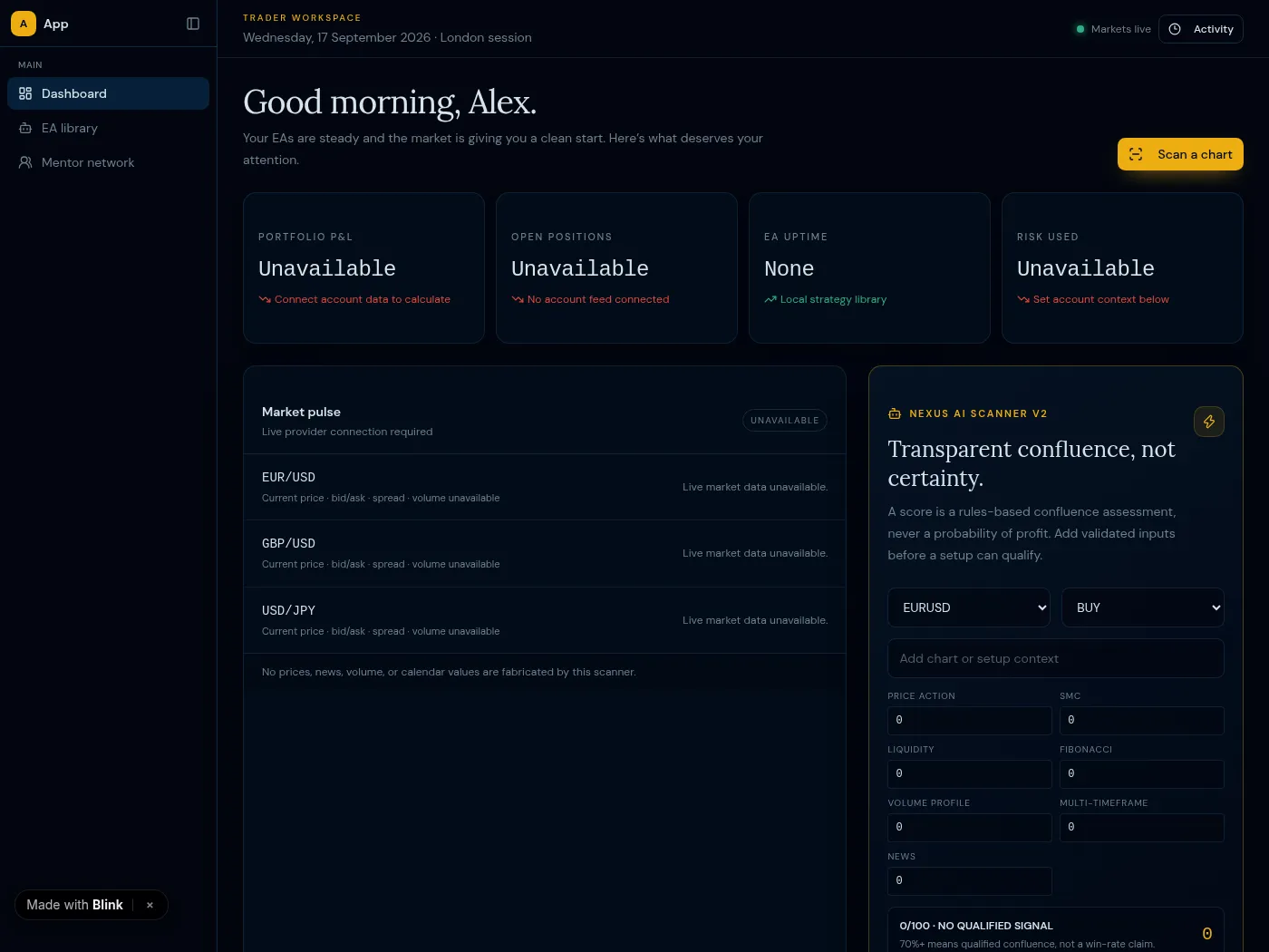 Forex AI Mentor Hub (Remix)