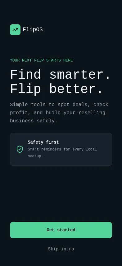 FlipOS Teen Reseller App