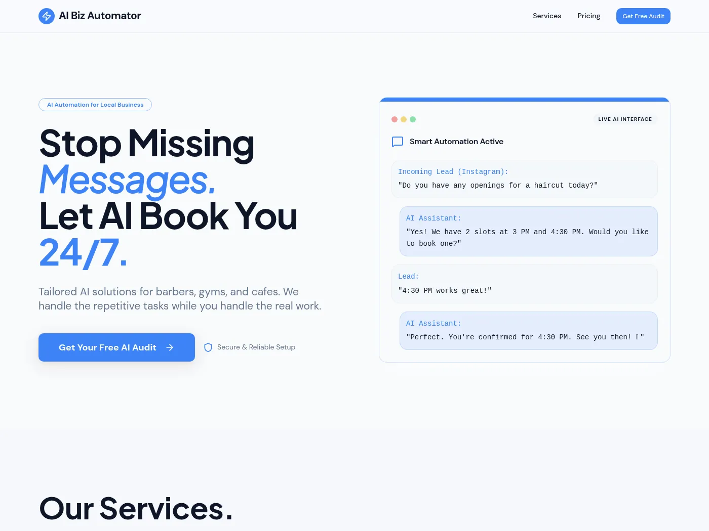 AI Biz Automator Site
