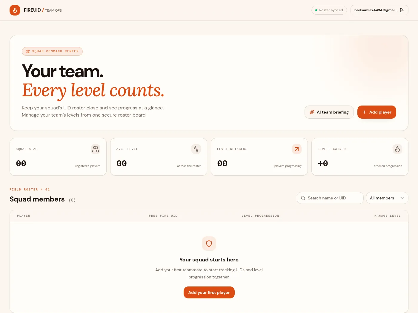 FireUID Tracker Bot