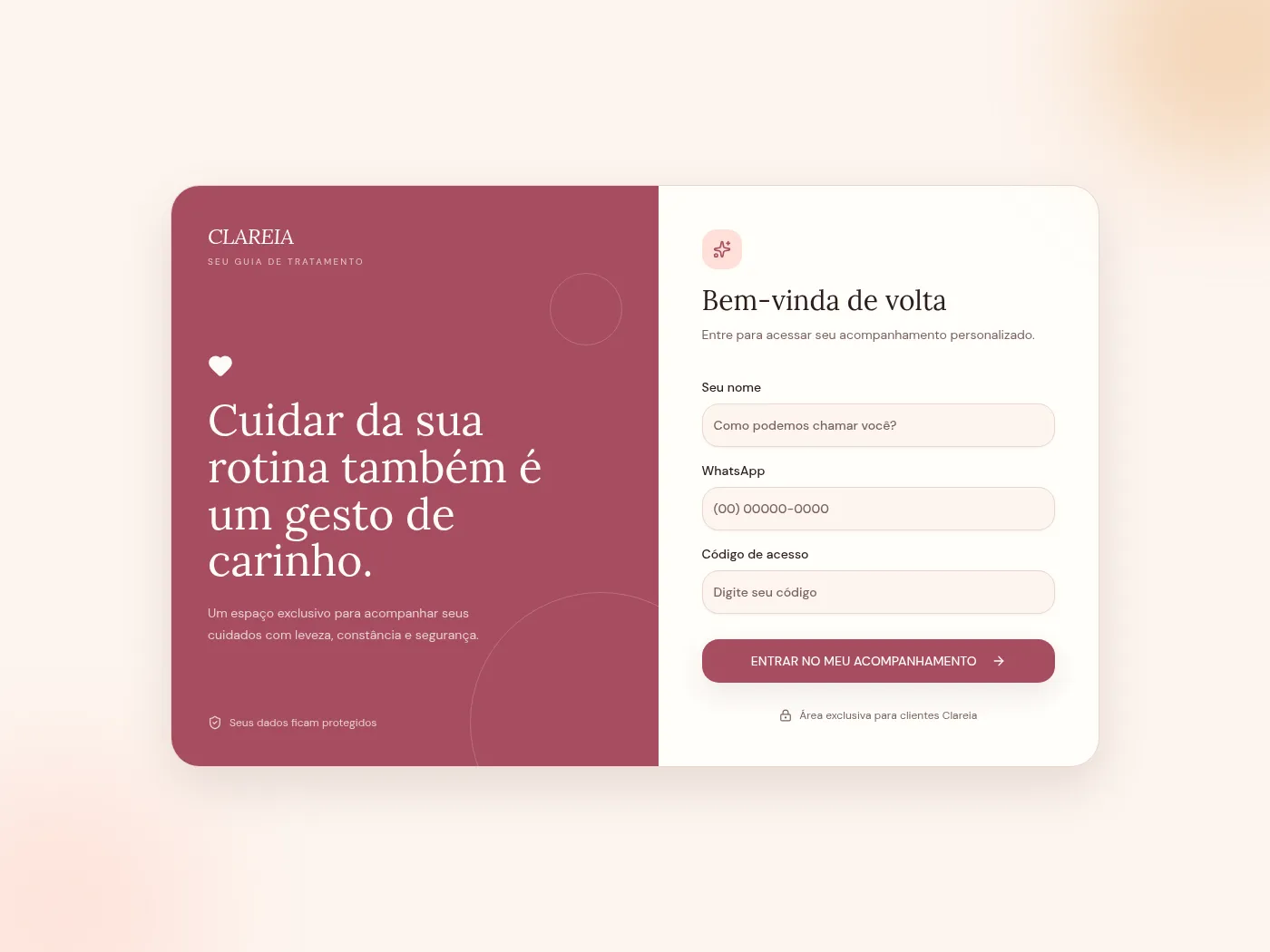Clareia Acompanhamento Premium