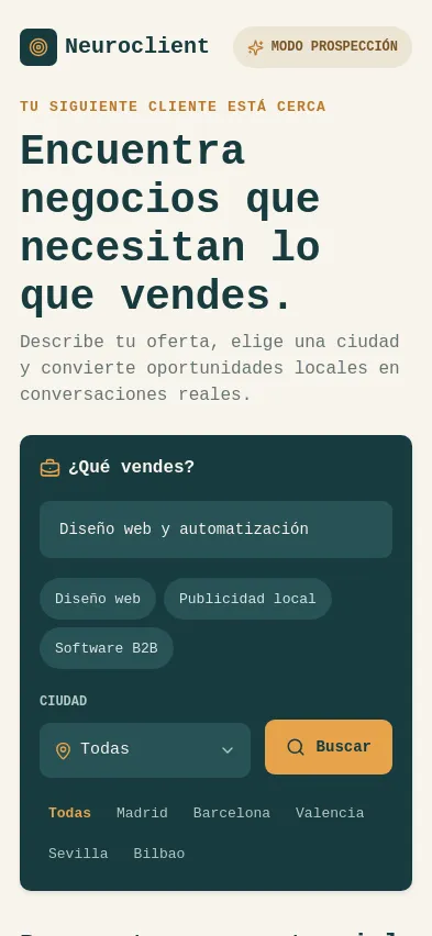 Neuroclient Lead Finder