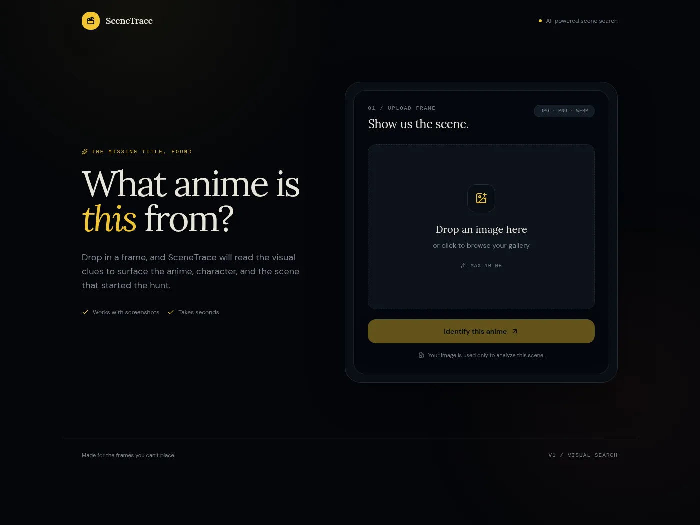 Anime Scene Finder
