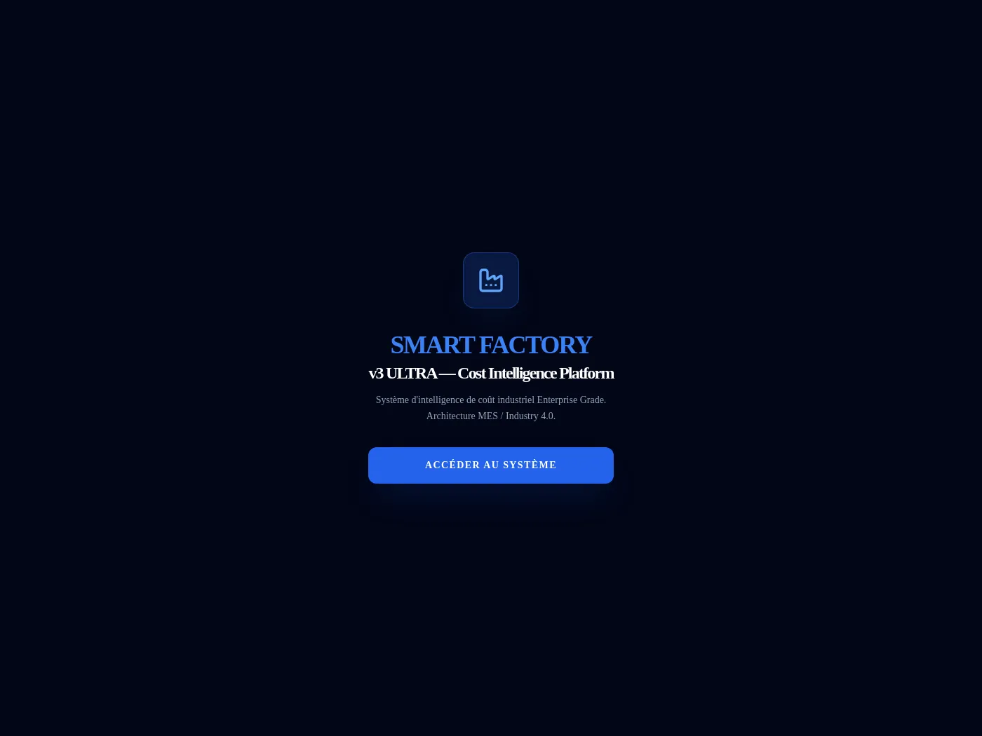 Smart Factory v3 Ultra