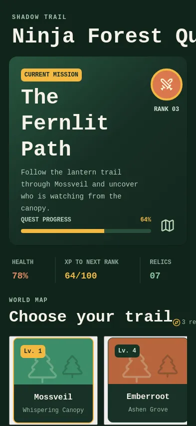 Ninja Forest Quest
