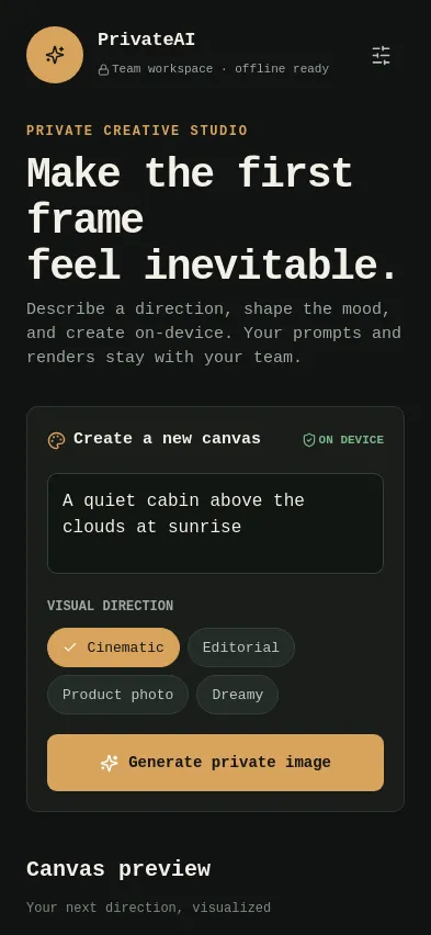 PrivateAI Image Maker