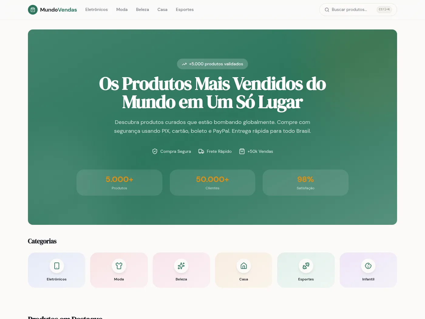 MundoVendas Shop