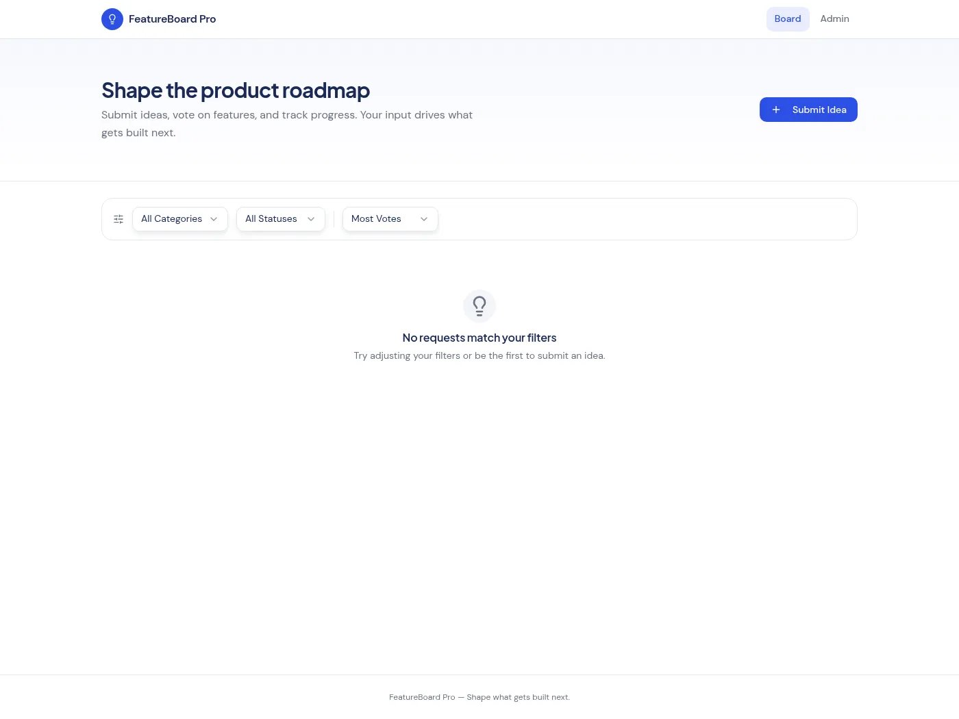 FeatureBoard Pro