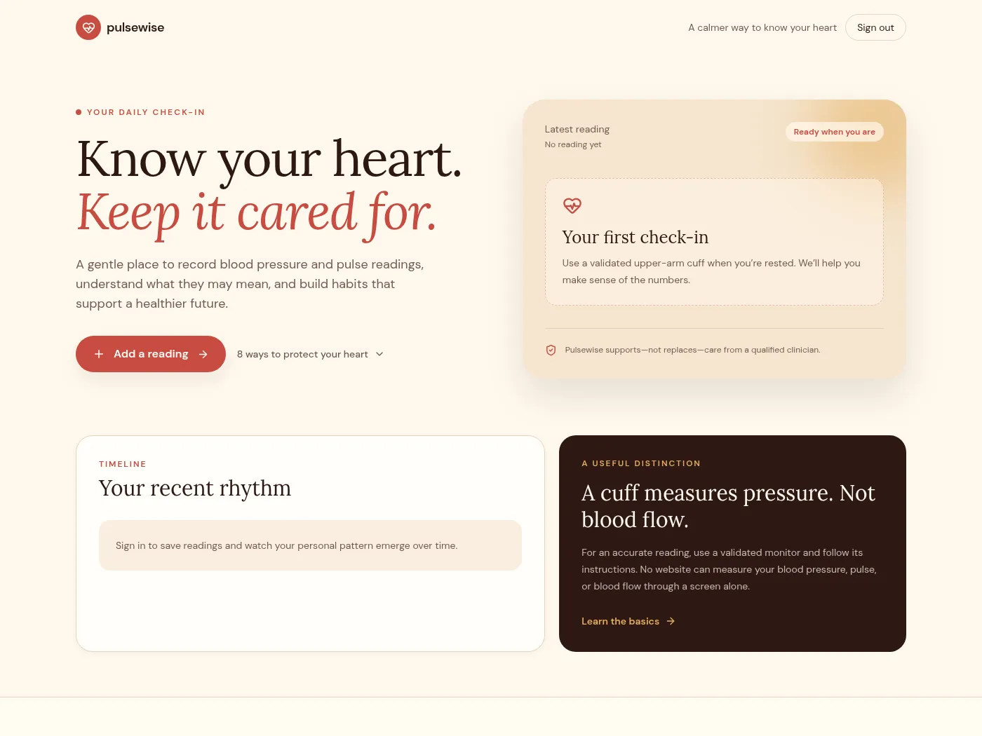 Heart Health Tracker
