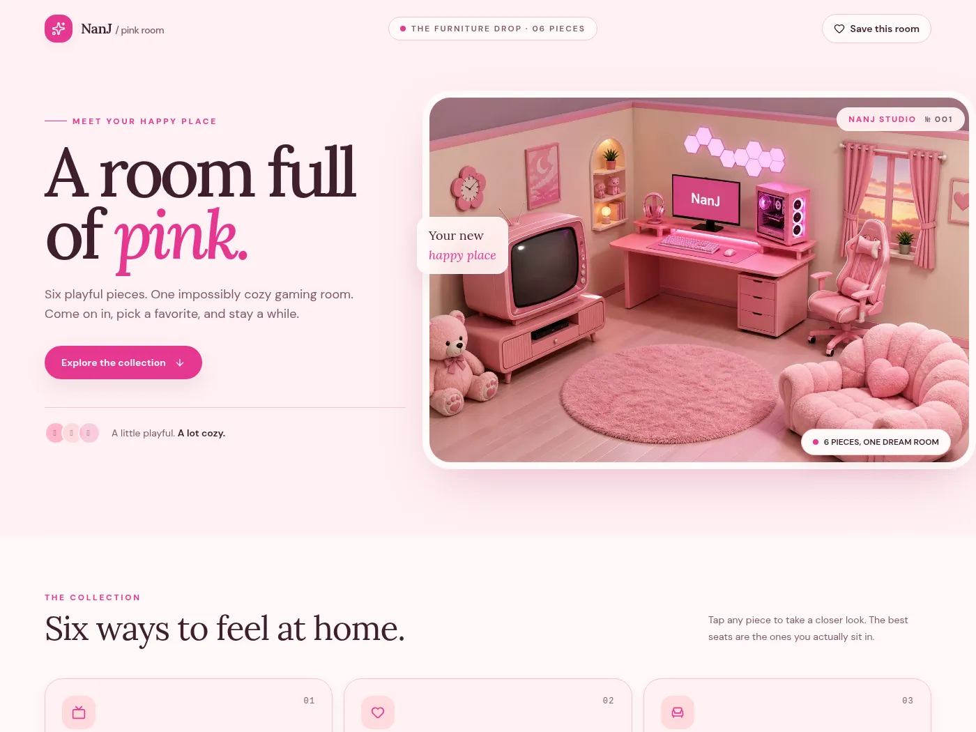 Pink Decor Mod Kit