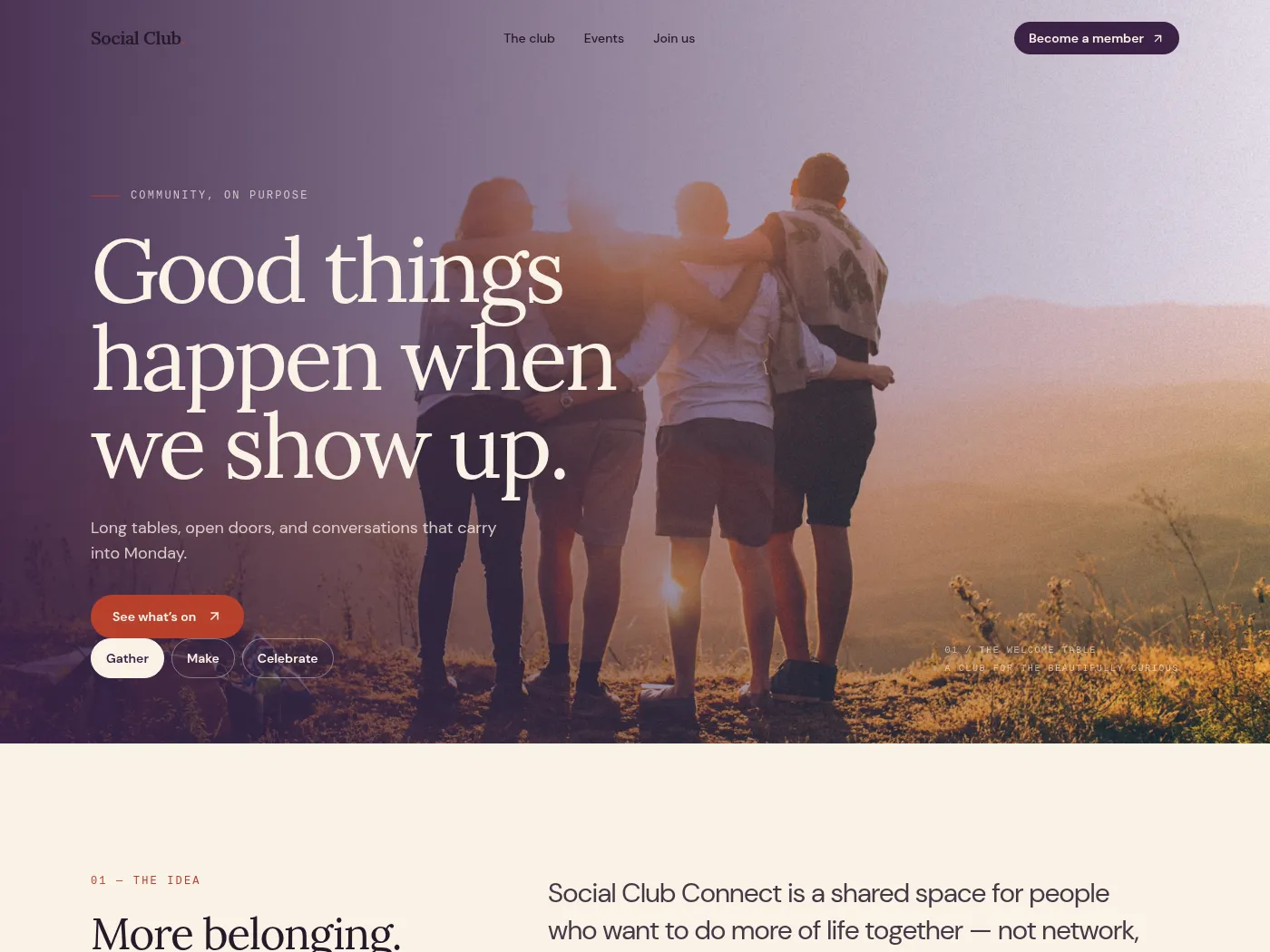 Social Club Connect
