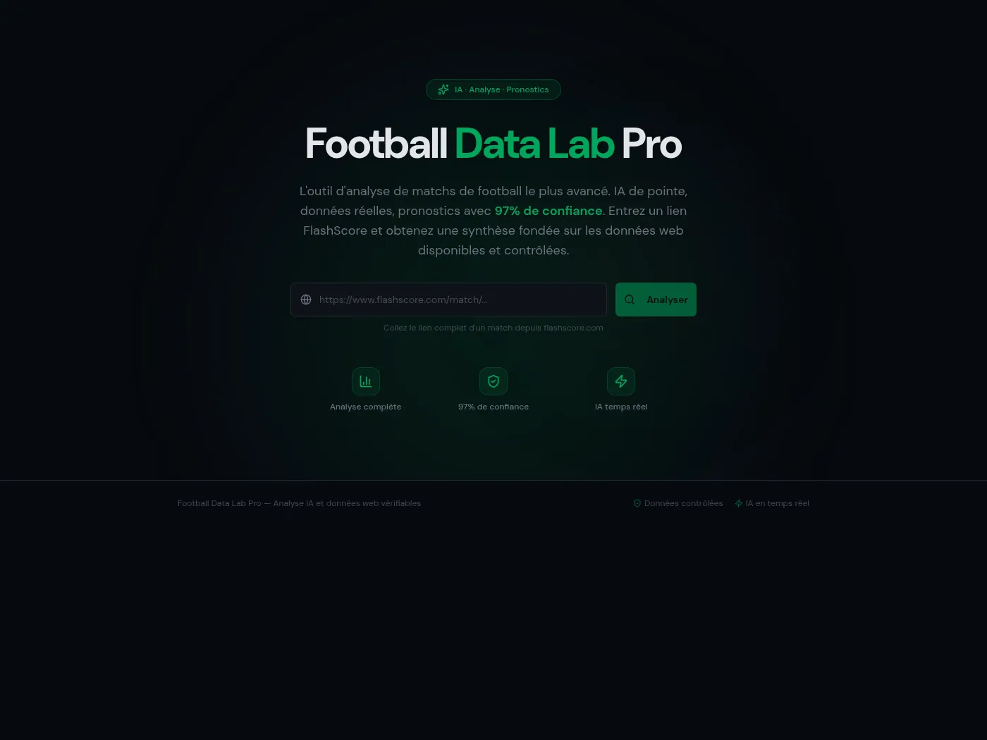 Football Data Lab Pro