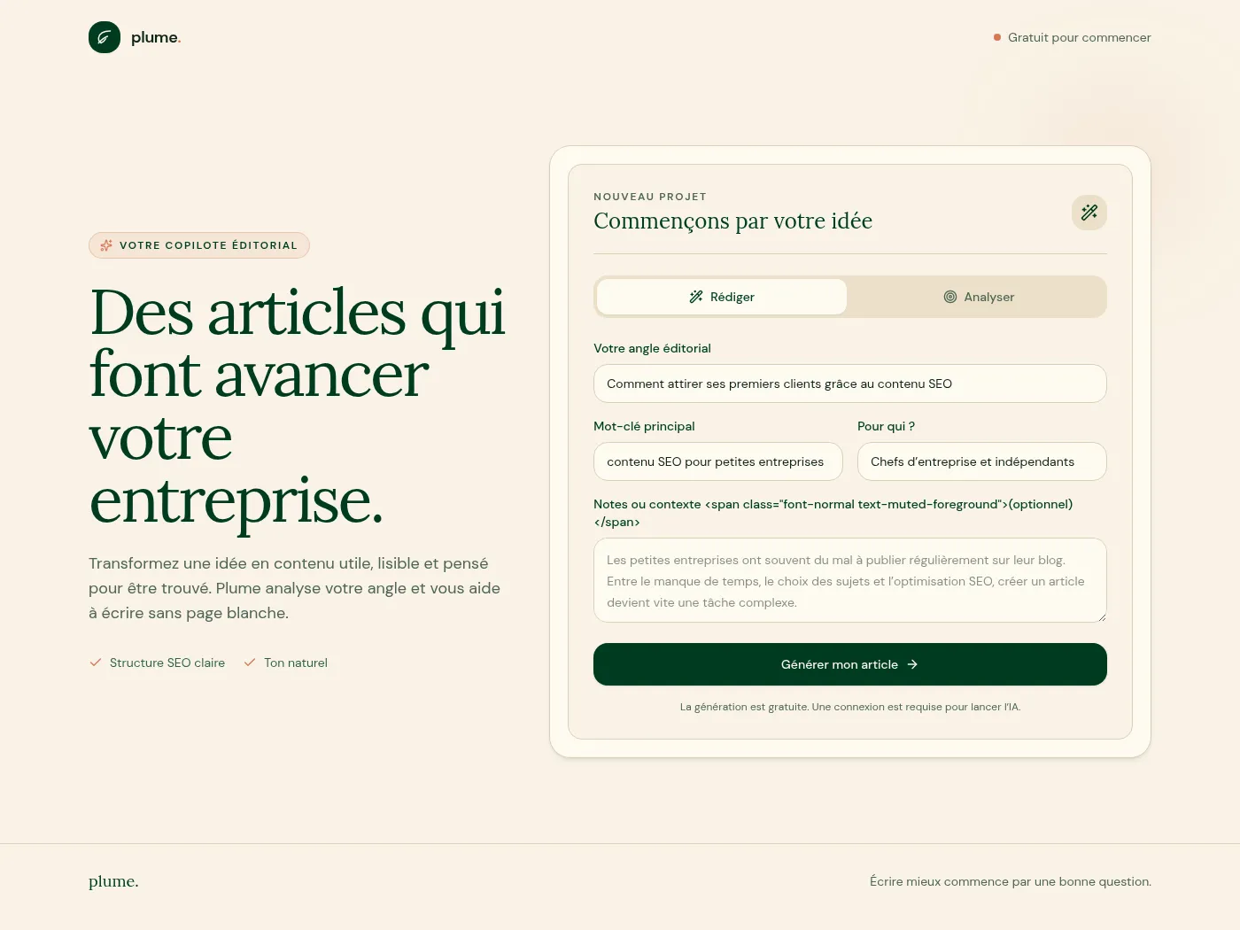 SEO Article AI Writer