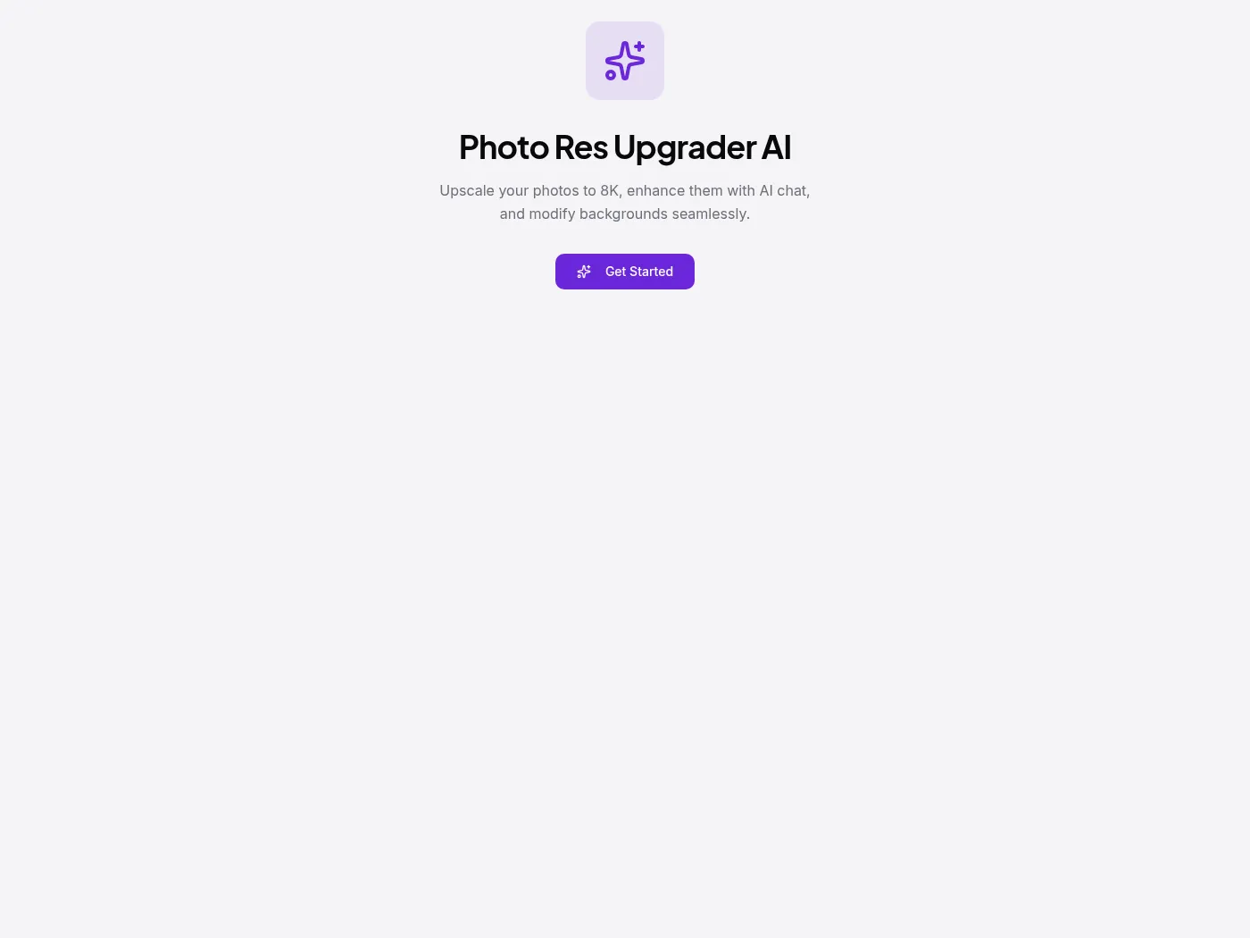 Photo Res Upgrader AI