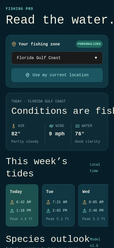 Fishing Pro Companion