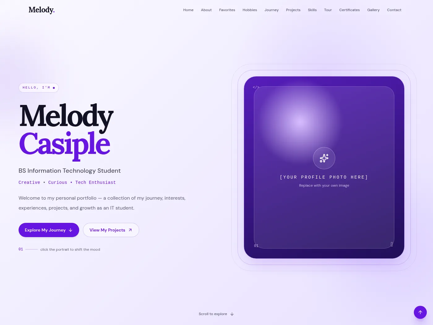 Melody's Modern IT Portfolio