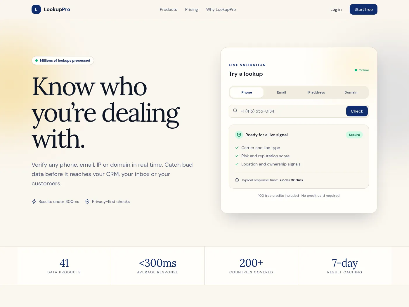 LookupPro Web Suite