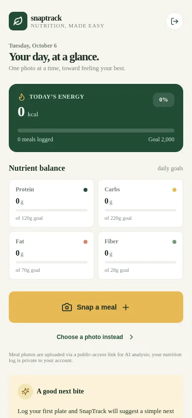SnapTrack Nutrition