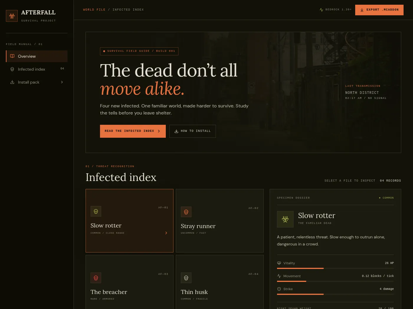 Zombie Survival MC Addon