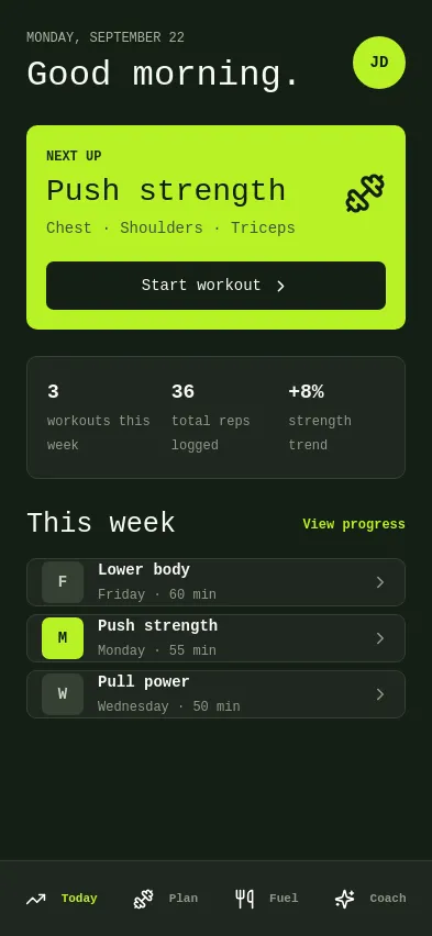 FitPlan Buddy