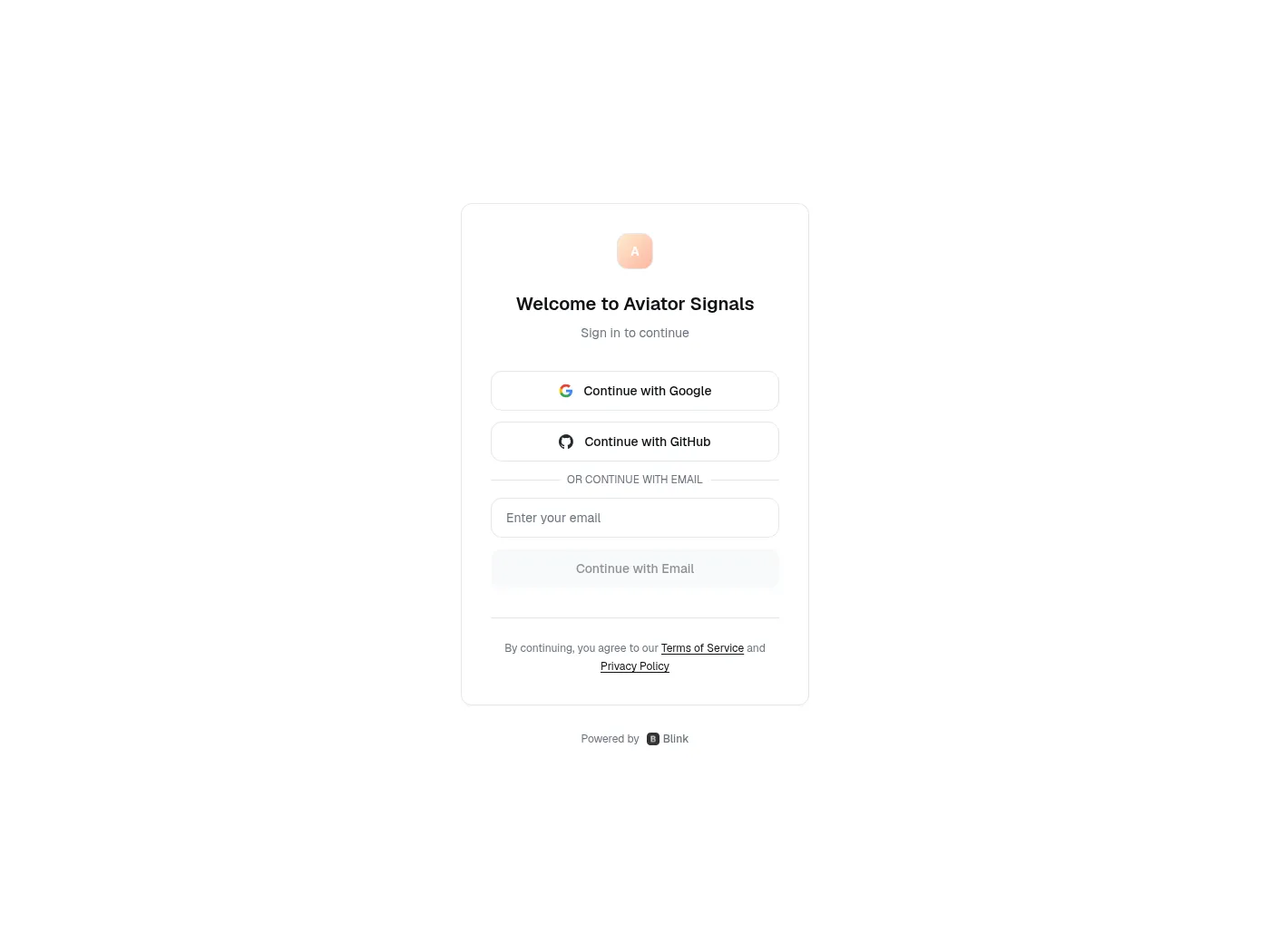Aviator Signals