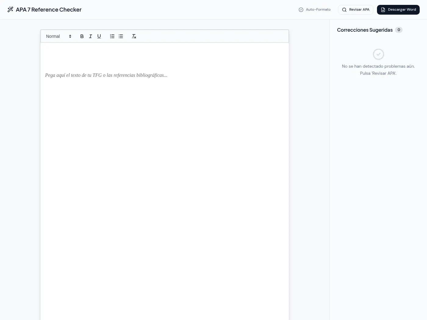 APA 7 Reference Checker