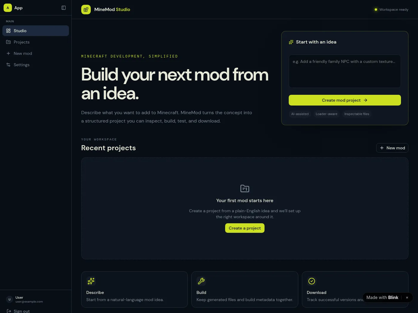 MineMod Studio