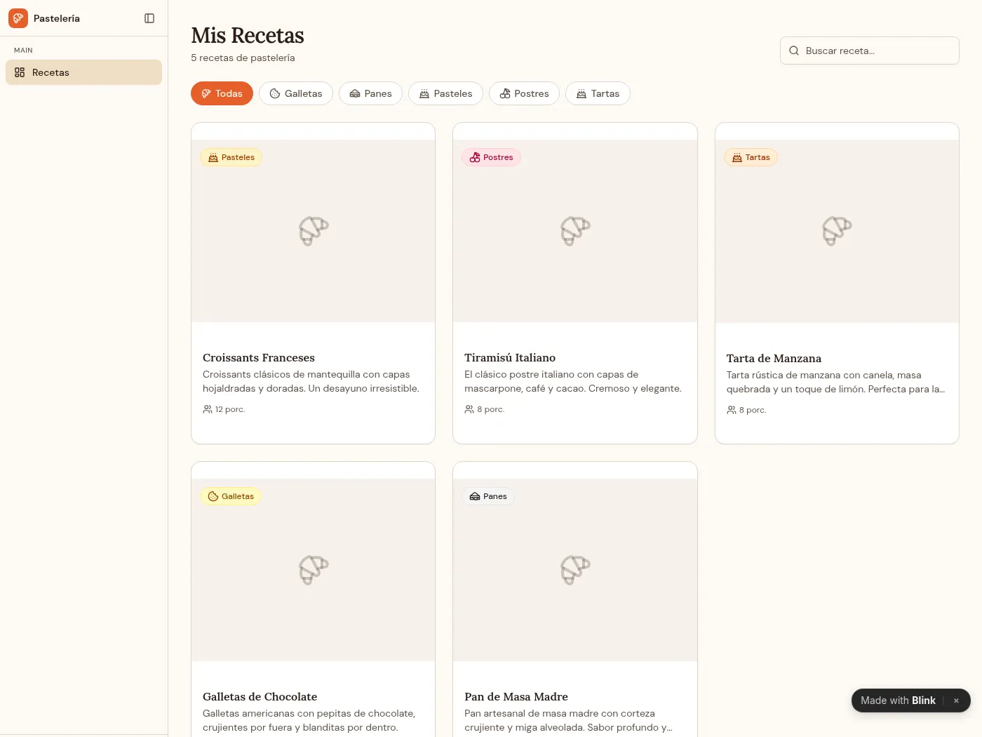Bakery Recipe Hub