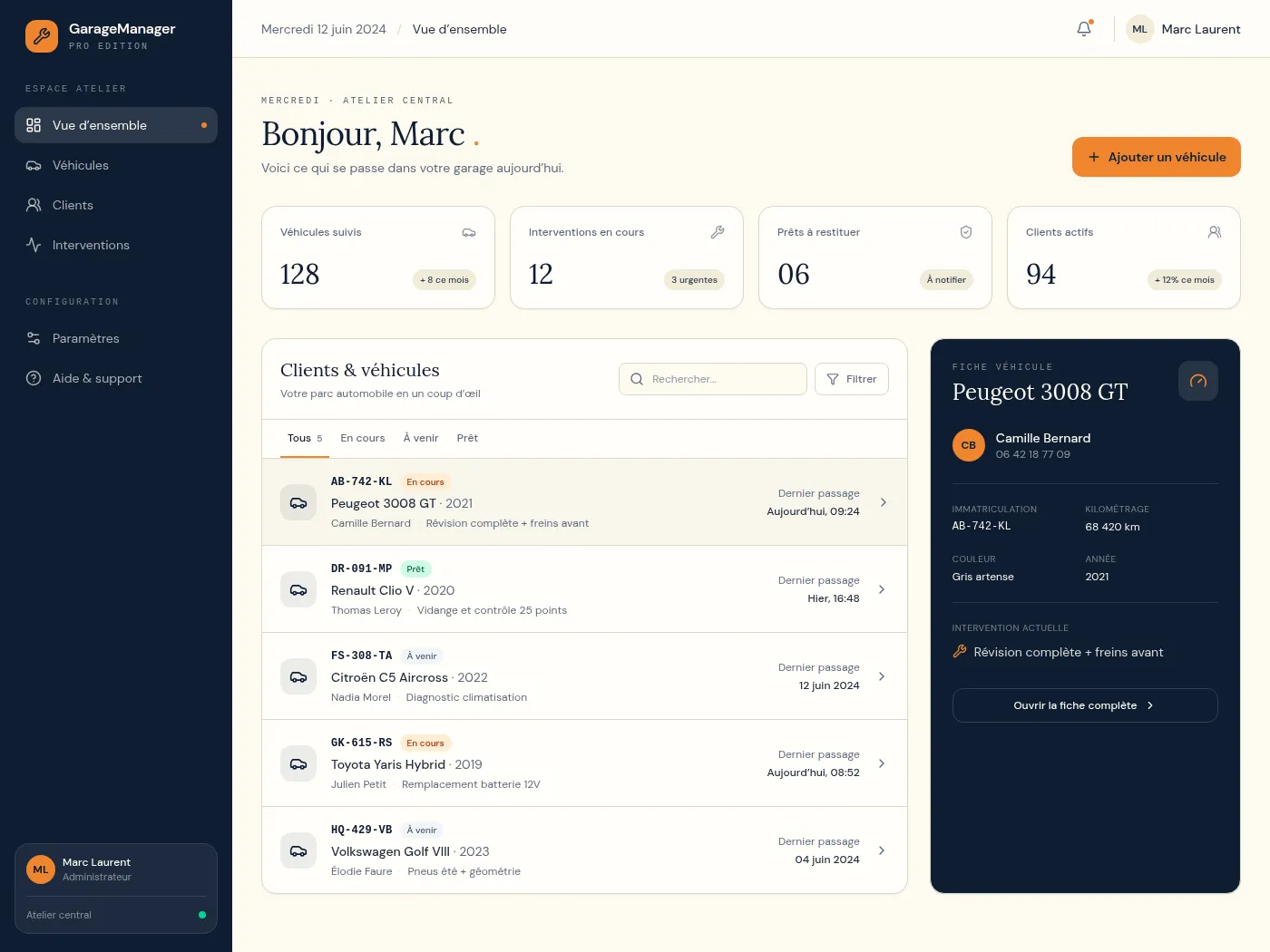 GarageManager Pro