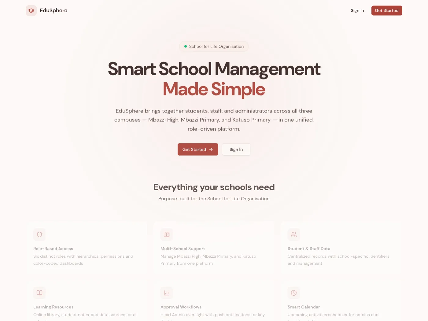 EduSphere Management Suite