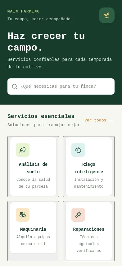 Main Farming App