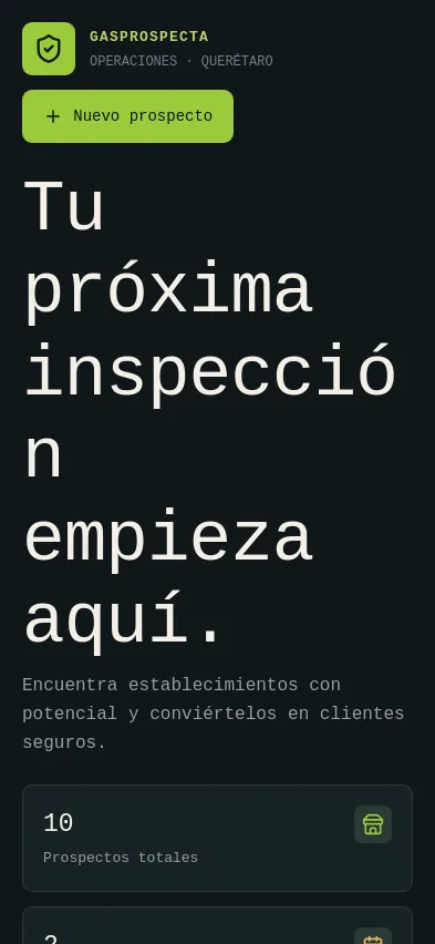 GasProspecta Mobile