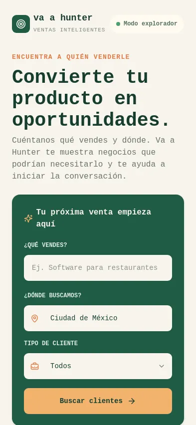 Va a Hunter App