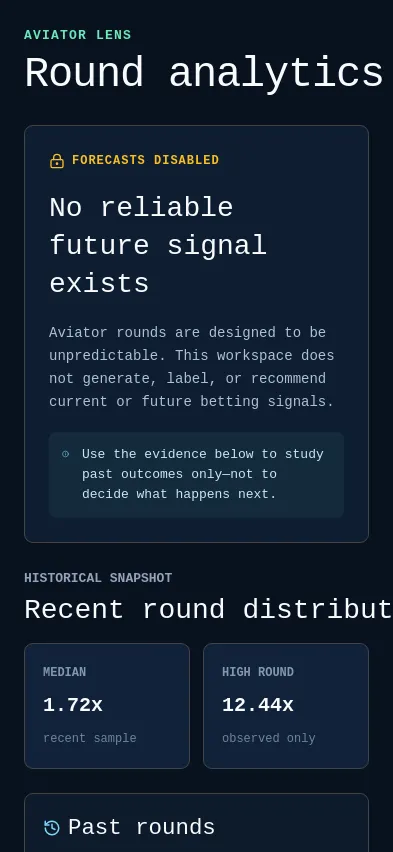 Aviator Signal Predictor