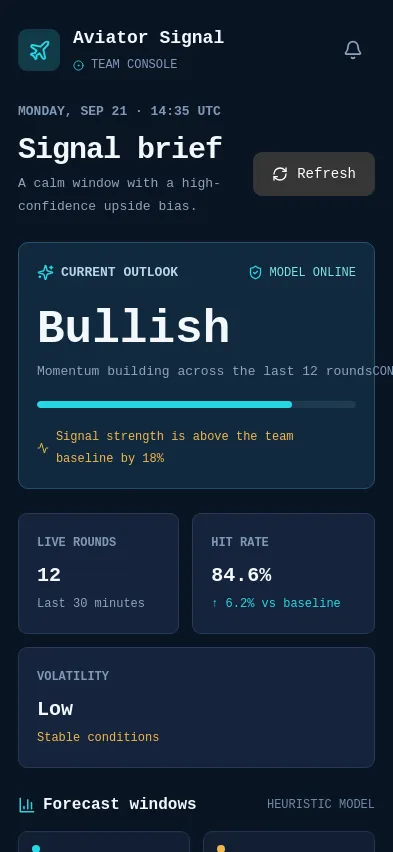 Aviator Signal AI App