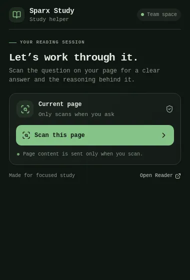 Sparx AI Study Helper