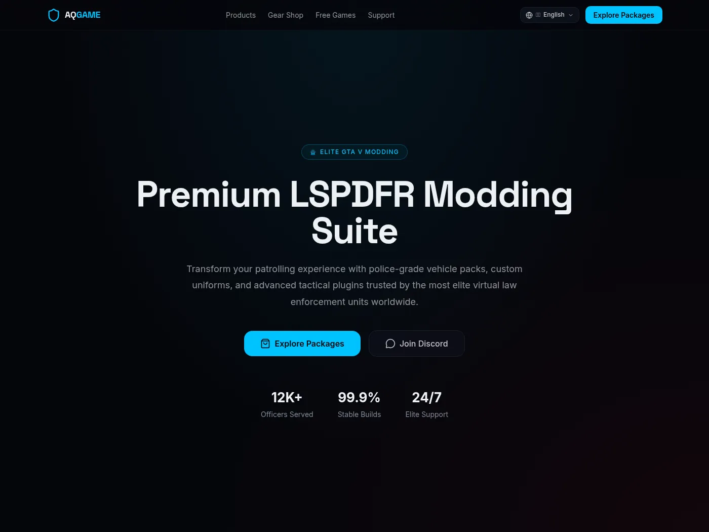 AQGAME Luxury Modding Suite