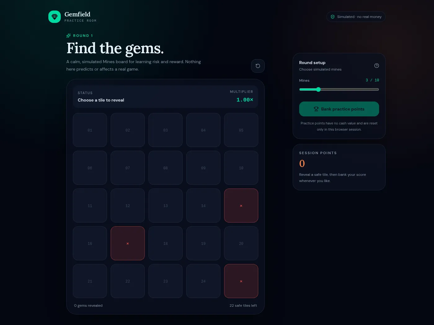 Stake Mines Predictor