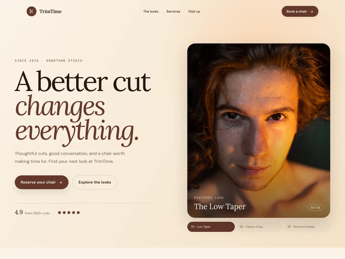 TrimTime Booking Site