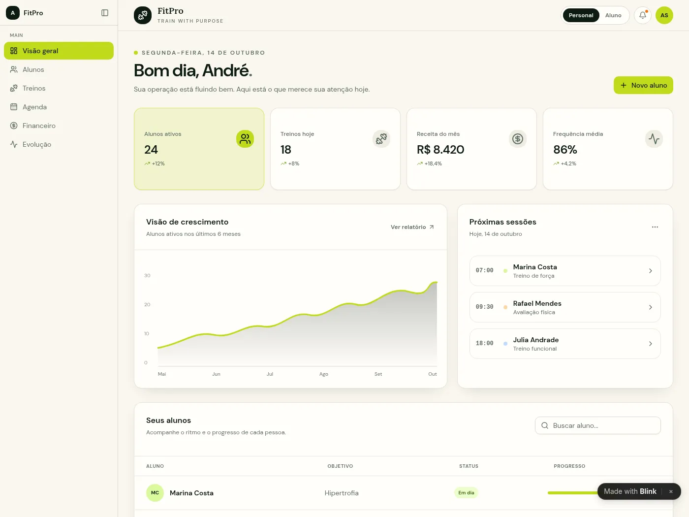 FitPro Trainer Platform