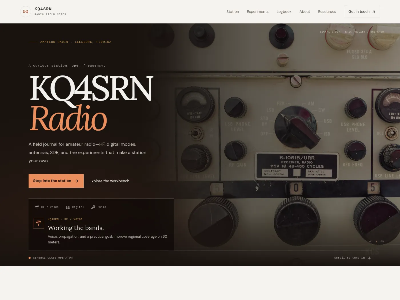 KQ4SRN Radio Portal
