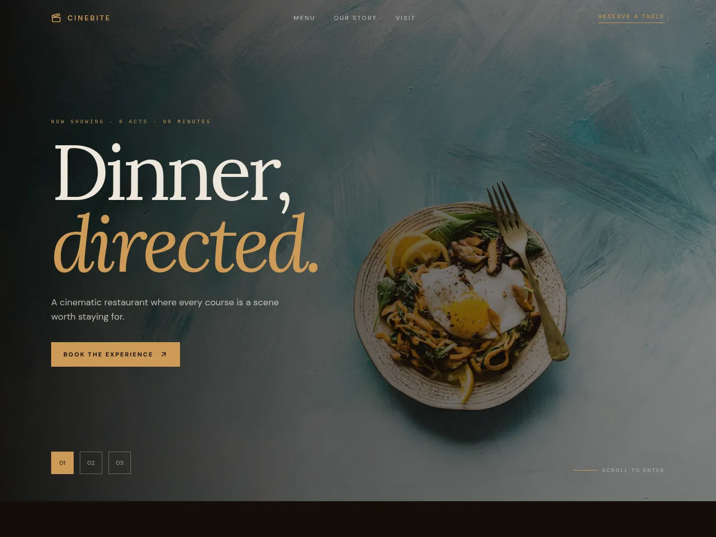 CineBite Dining Experience