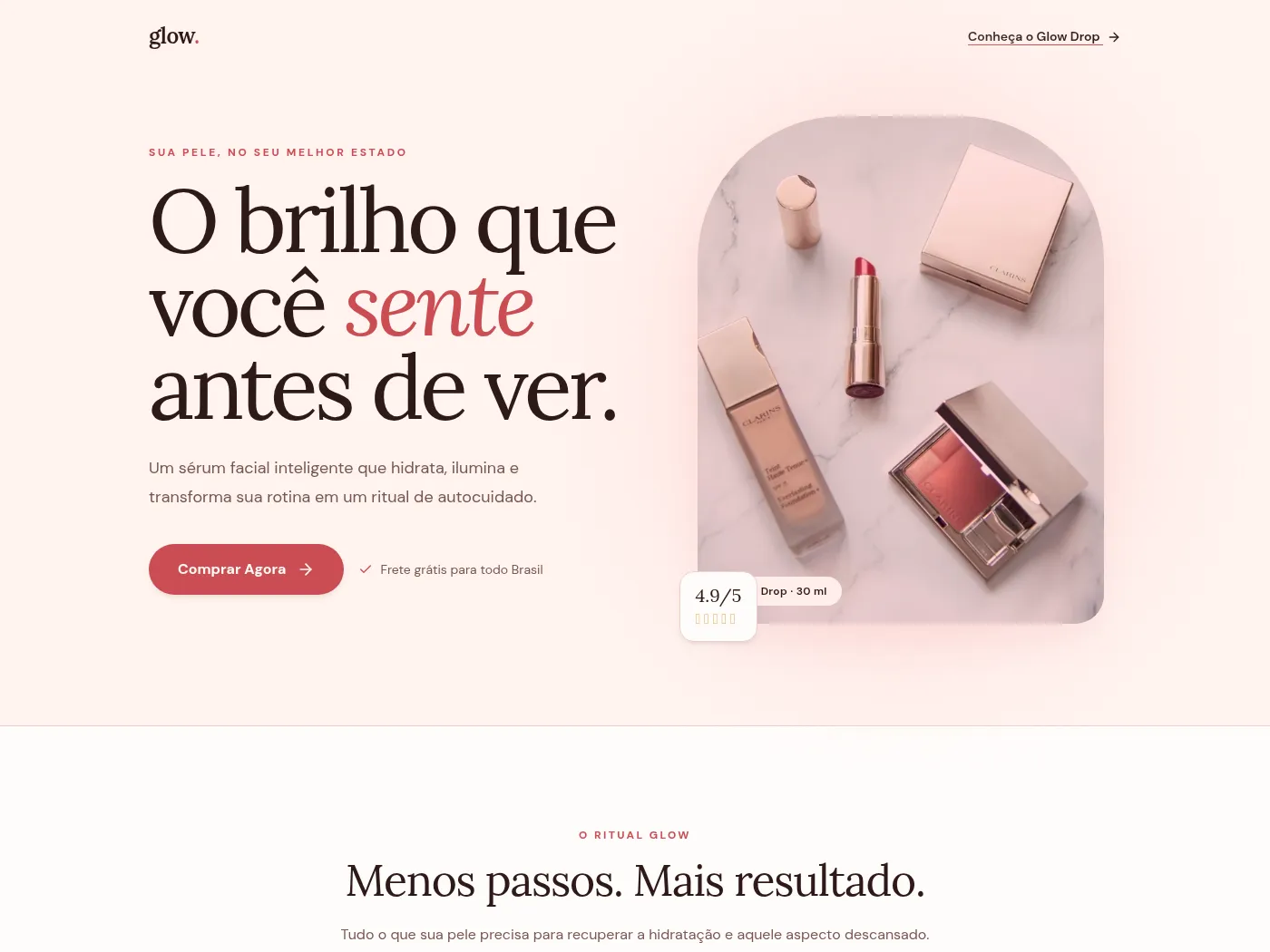 GlowSales Landing Page