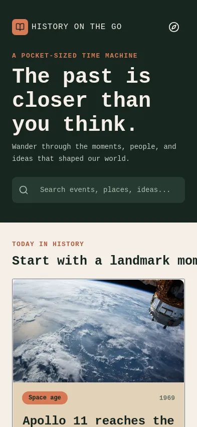 History On The Go