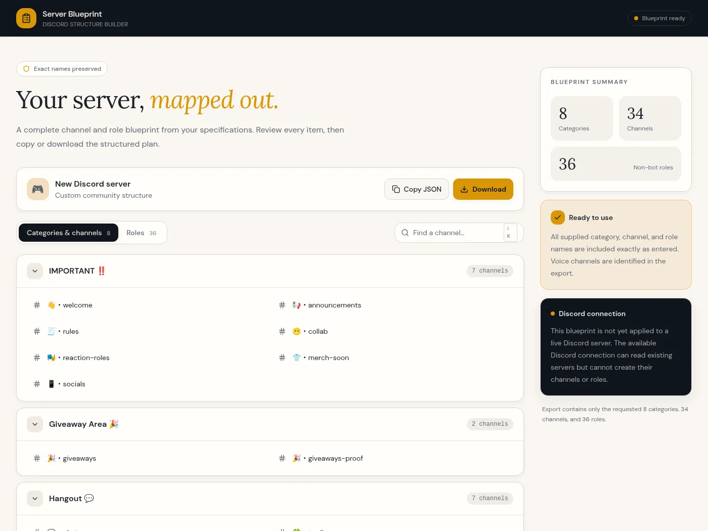 Discord Server Auto-Creator