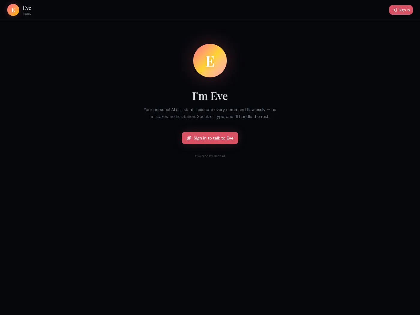 Eve AI Assistant
