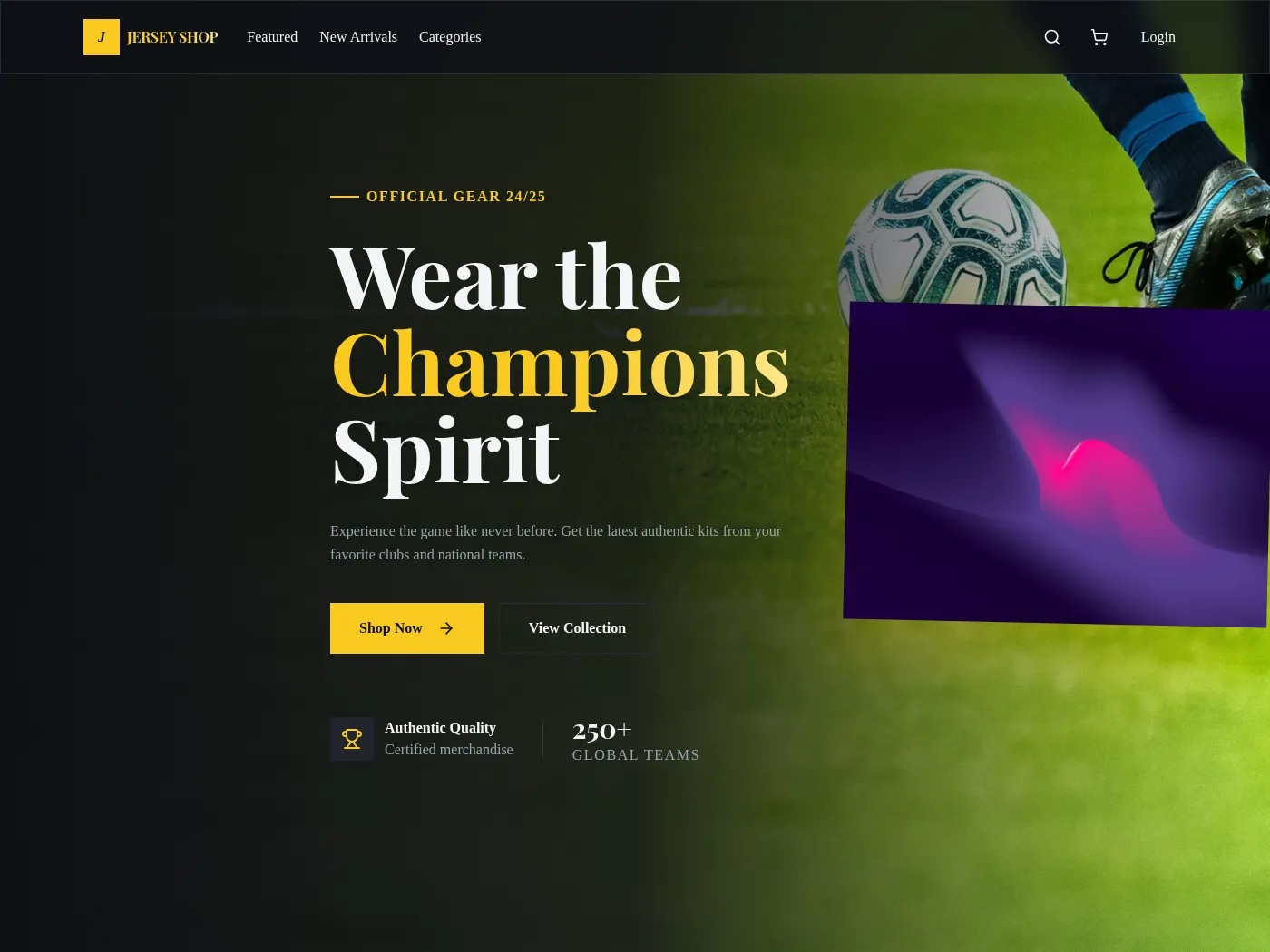 Jersey Shop Online
