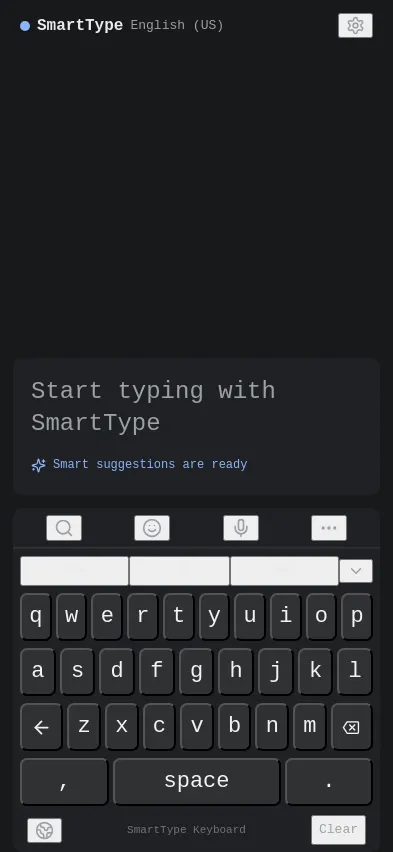 SmartType Keyboard